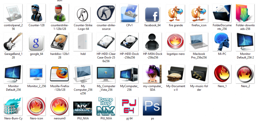 DESCARGAR PACK DE ICONOS EN PNG PARA TUS PROYECTOS